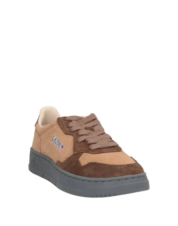 AUTRY Leather Low-top Sneakers - Brown