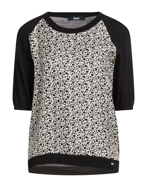 Herno Sweater In Virgin Wool, Silk, Cotton, And Viscose
