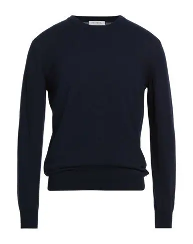 BALLANTYNE Solid Crewneck Sweater - Navy
