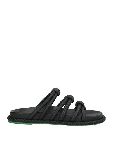 Farm Rio Leather Tie Flat Sandals
