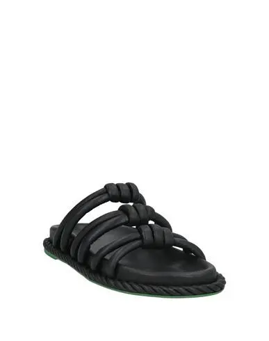 Farm Rio Leather Tie Flat Sandals