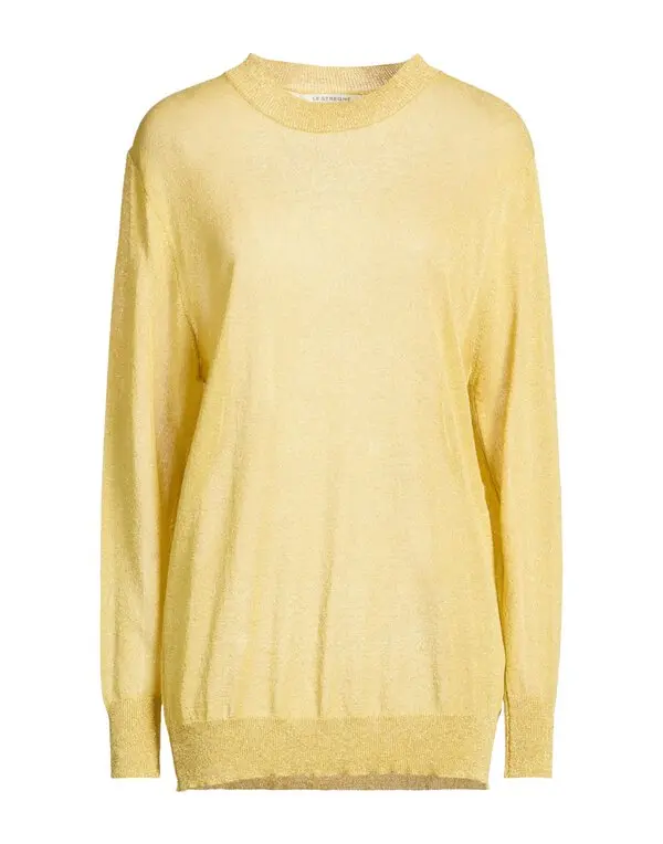 LE STREGHE Knitted Metallic Fiber Sweater