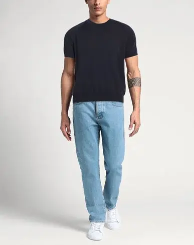 PAOLO RAGAZZINI Cotton Crewneck Sweater - Blue