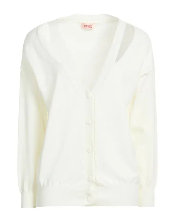 KONTATTO Knitted Cardigan With Cutout