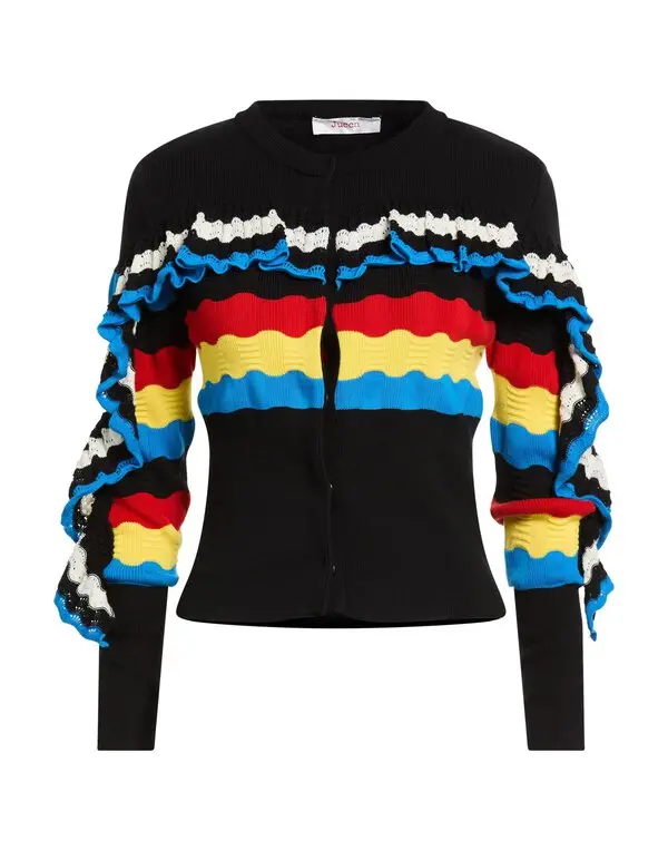 JUCCA Cotton Cardigan - Black
