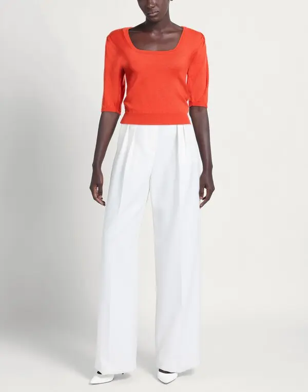 REBEL QUEEN BY LIU •JO Knitted Sweater - Orange