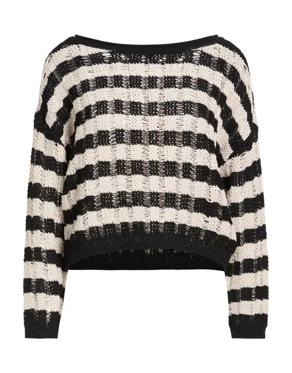 Only Striped Knit Sweater