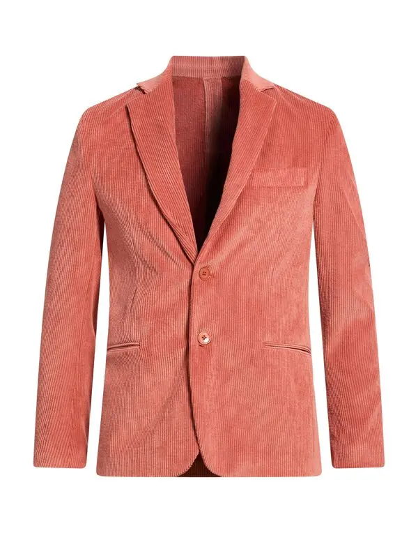 TELA-N° Corduroy Single-breasted Blazer - Rust