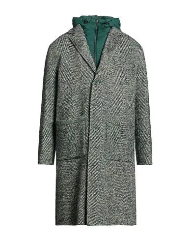 Herno Single-breasted Coat - Green