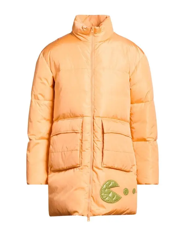 Herno Globe Puffer Polyamide Coat - Mandarin