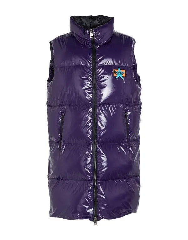 Herno Polyamide Vest With Appliqués