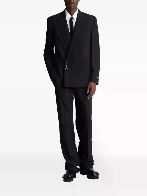 Balmain Notched-lapel Wool Blazer