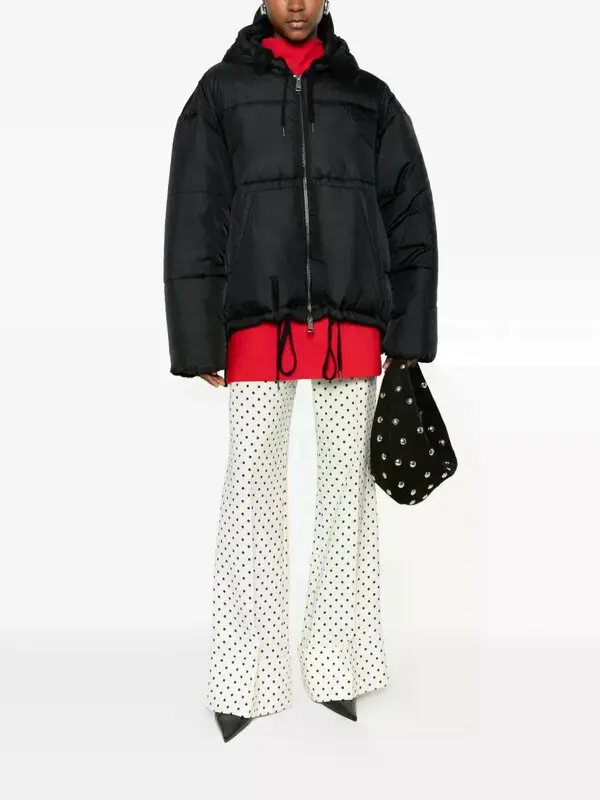 N°21 Hooded Puffer Jacket