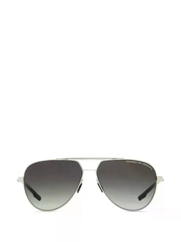 Porsche Design P8935 Aviator Sunglasses - Silver