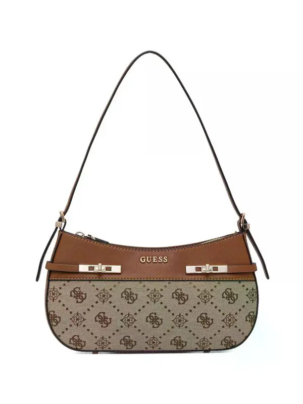 Guess Monogram Turn-lock Shoulder Bag