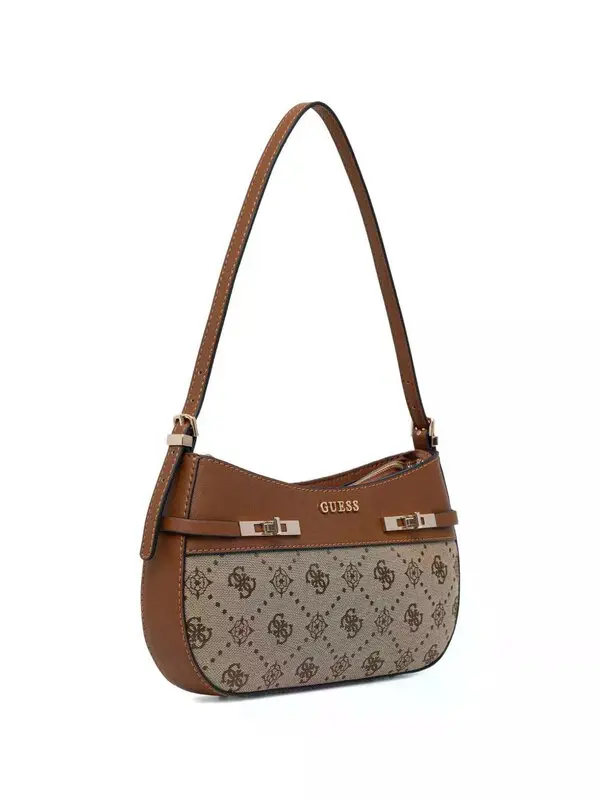 Guess Monogram Turn-lock Shoulder Bag