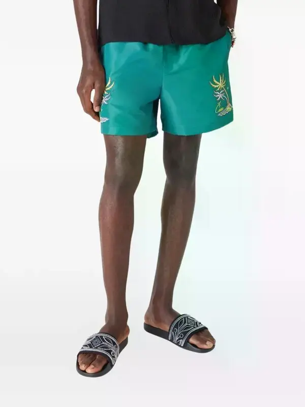 Casablanca Embroidery Swim Shorts