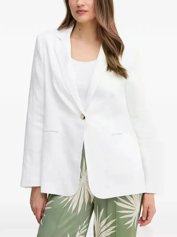OUI Button-up Linen Blazer