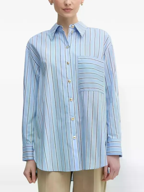 MARC AUREL Striped Shirt
