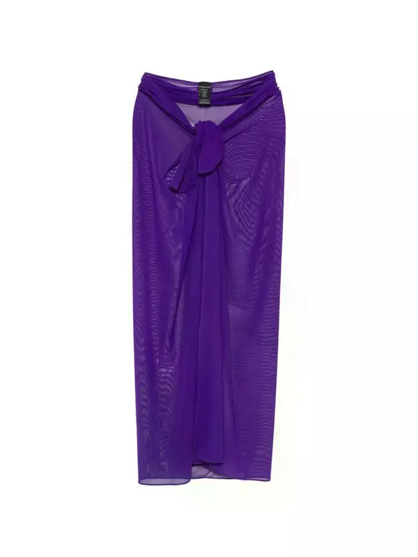 FISICO Knotted Sarong - Purple