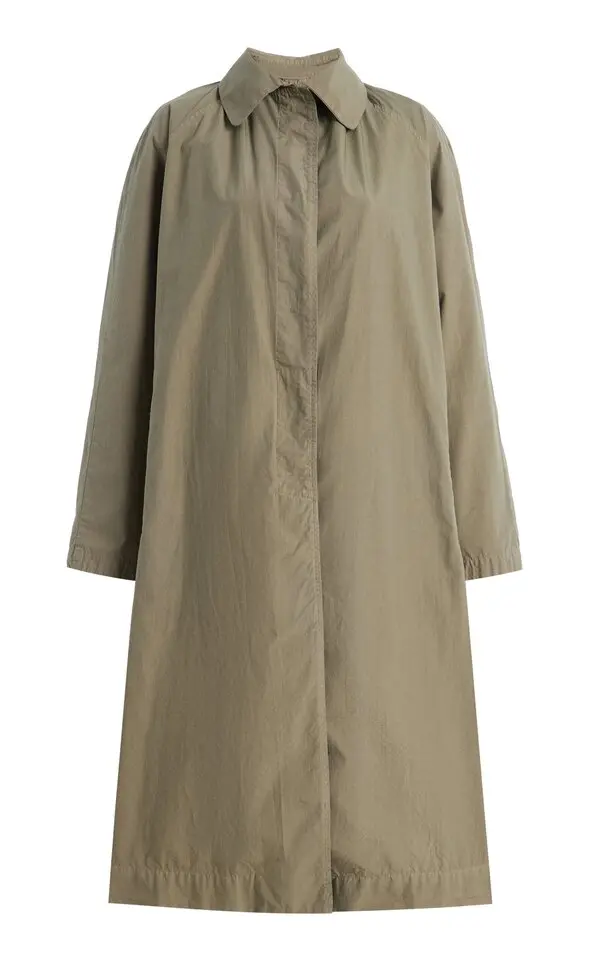 LESET Kyoto Cotton Car Coat - Green