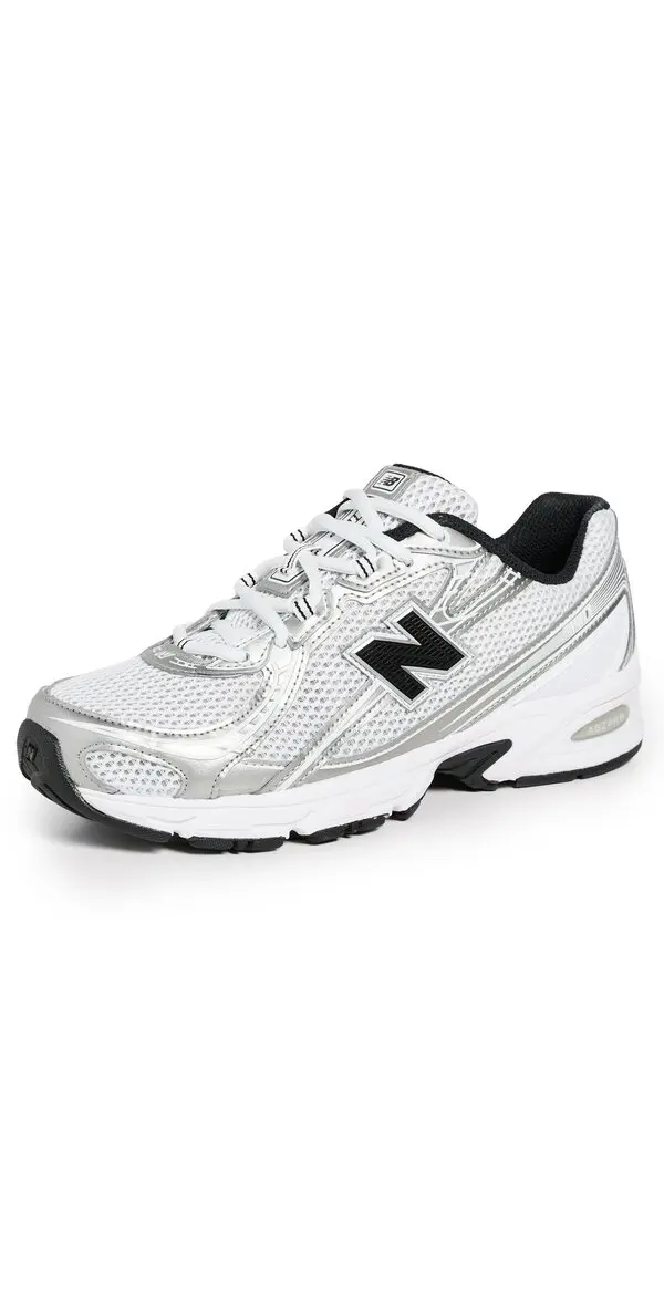 NEW BALANCE 740 Lace-up Sneakers - White/grey