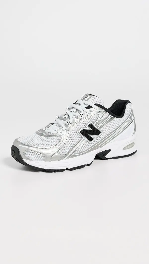 NEW BALANCE 740 Lace-up Sneakers - White/grey