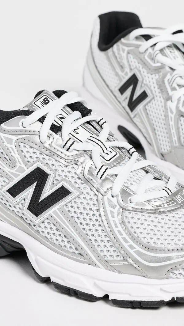 NEW BALANCE 740 Lace-up Sneakers - White/grey