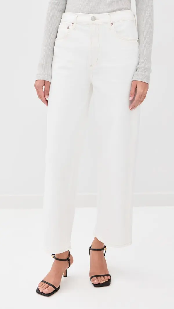 AGOLDE Harper Crop Relaxed Straight Jeans