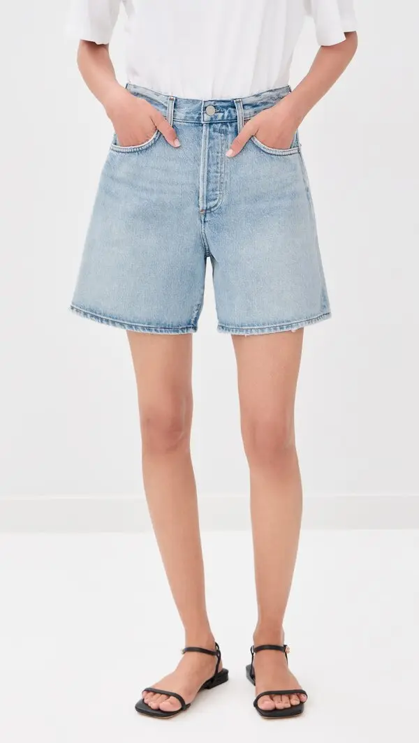 AGOLDE Dame Denim Shorts - Convert