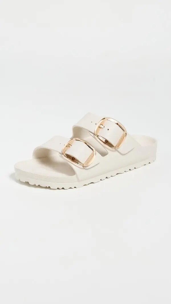 BIRKENSTOCK Arizona Eva Big Buckle Sandals - Eggshell