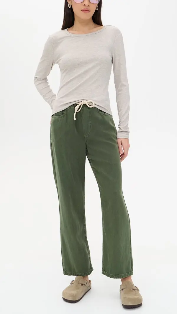Marine Layer Drawstring Twill Pants