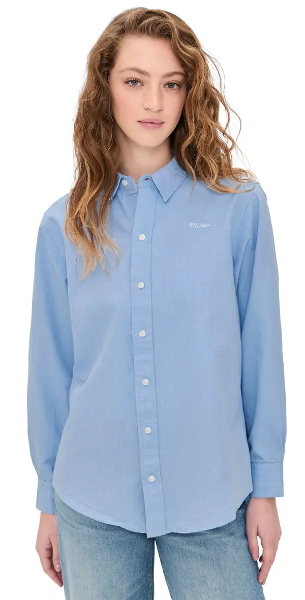 MOTHER The Bestie Button-down Shirt