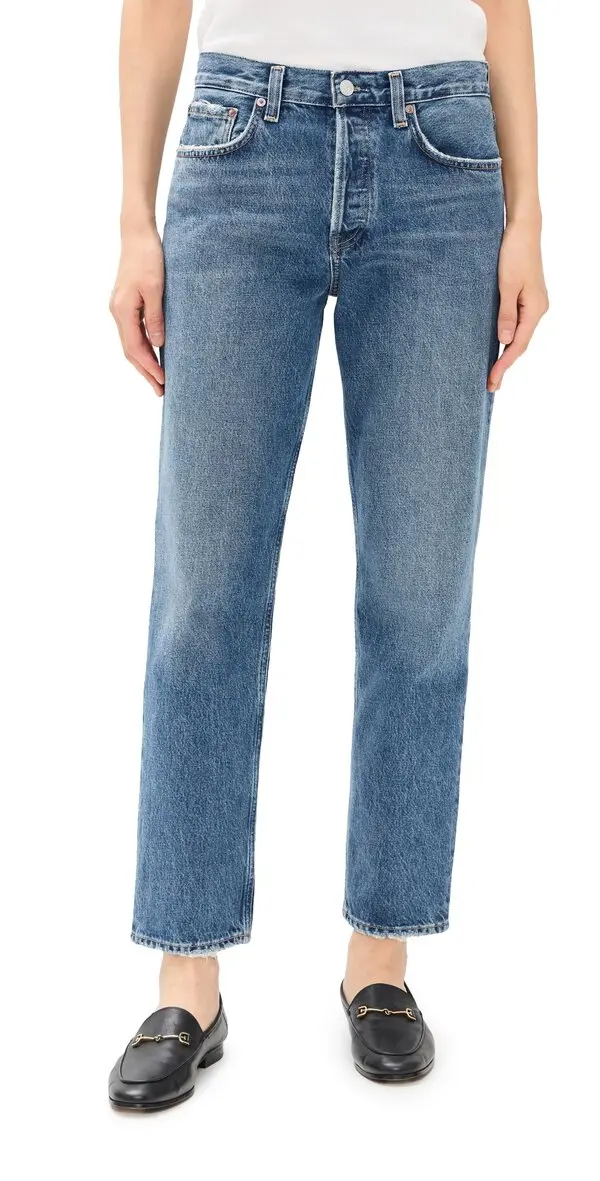 AGOLDE Romney Straight Leg Jeans - Bounty