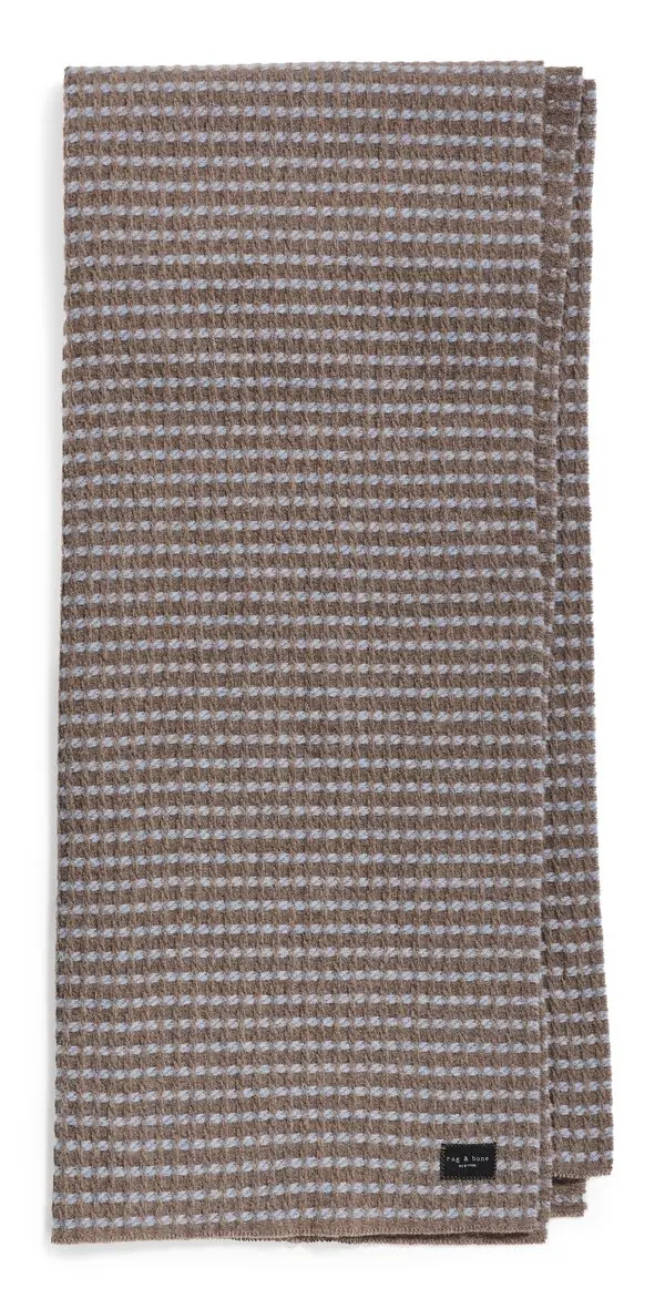 Rag & Bone Joni Waffle Scarf - Blbrn