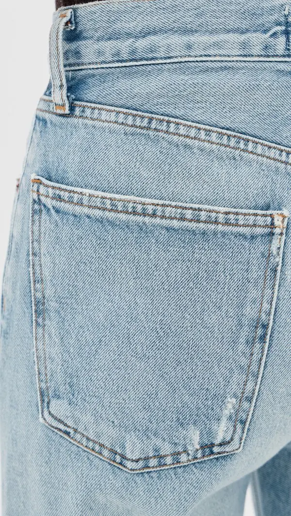 AGOLDE 90s Pinch Waist High Rise Straight Jeans - Addition