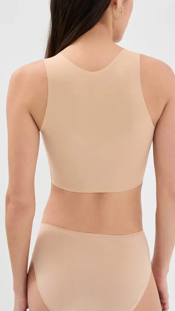 Commando Zone Smoothing Bralette - Beige