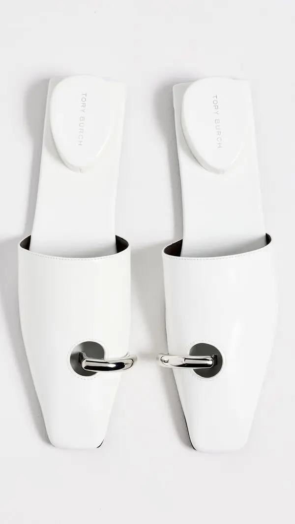Tory Burch Pierced Mules