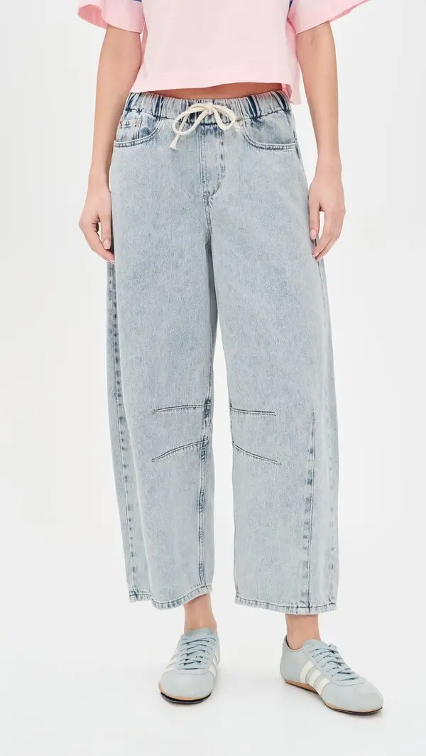 Marine Layer Drawstring Barrel Jeans