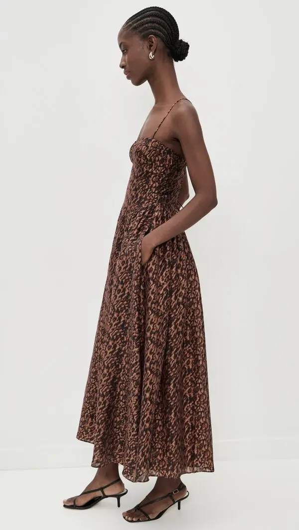 Bardot Estie Printed Maxi Dress