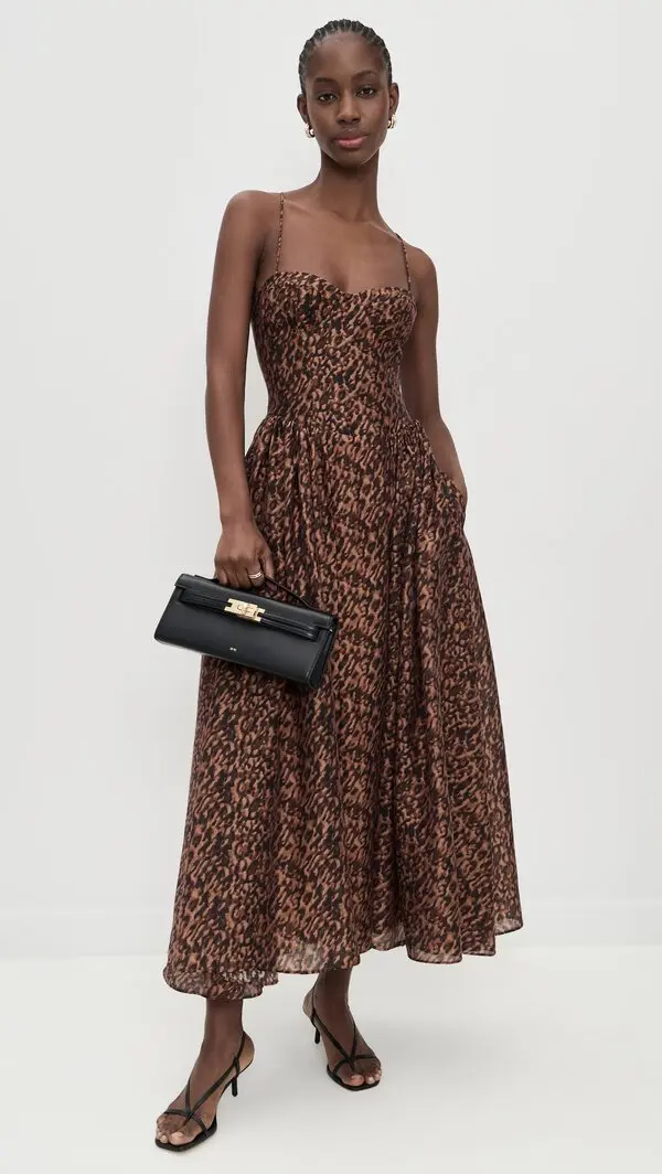Bardot Estie Printed Maxi Dress