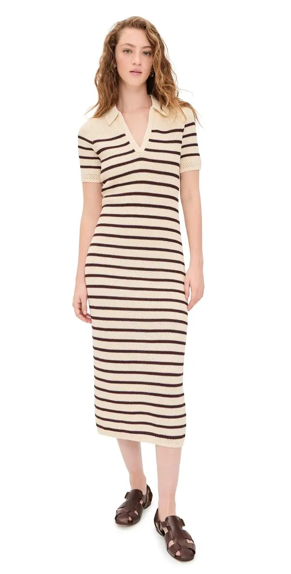 Rag & Bone Costi Polo Midi Dress