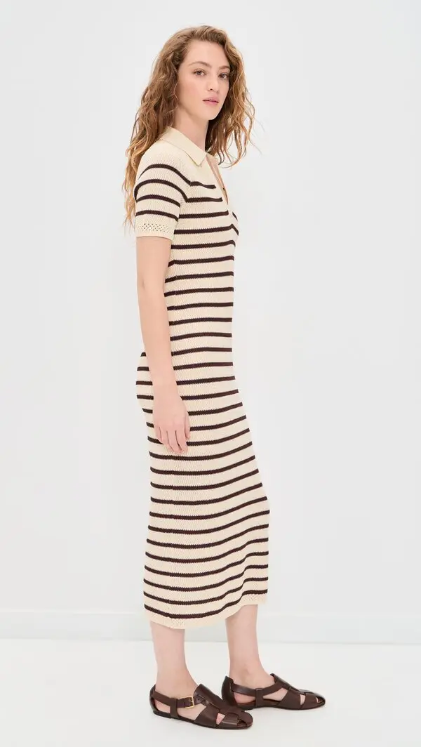 Rag & Bone Costi Polo Midi Dress