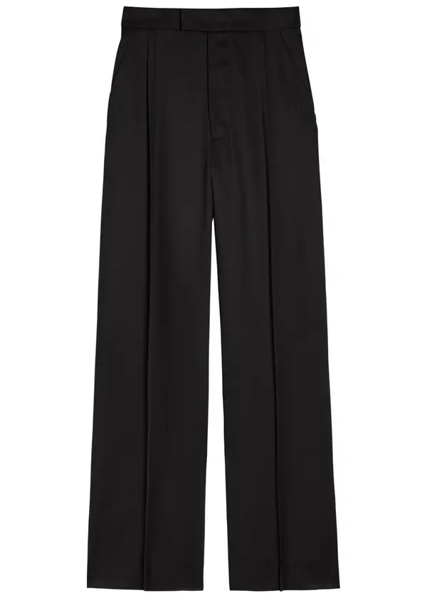 VIVIENNE WESTWOOD Wide-leg Wool Trousers