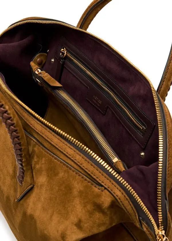 METIER Vérité City Suede Top Handle Bag