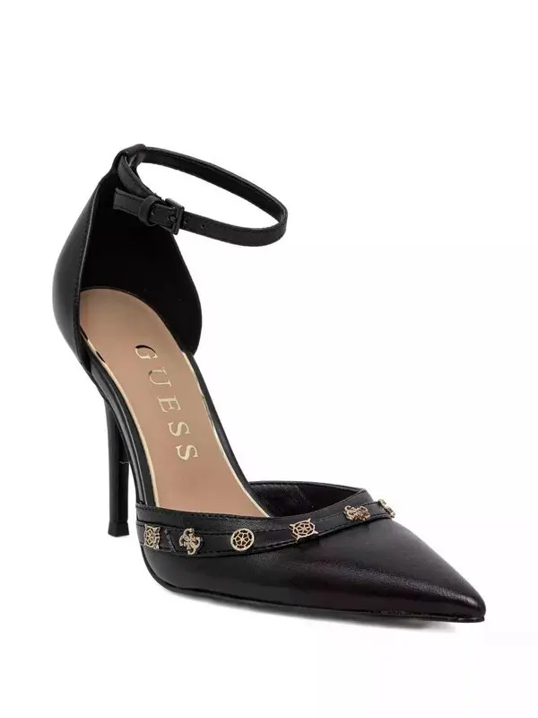 Guess Ankle Strap Embellishment Pumps