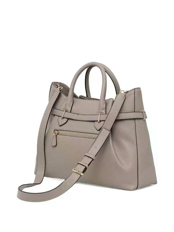 Guess Buckle Padlock Tote Bag - Grey
