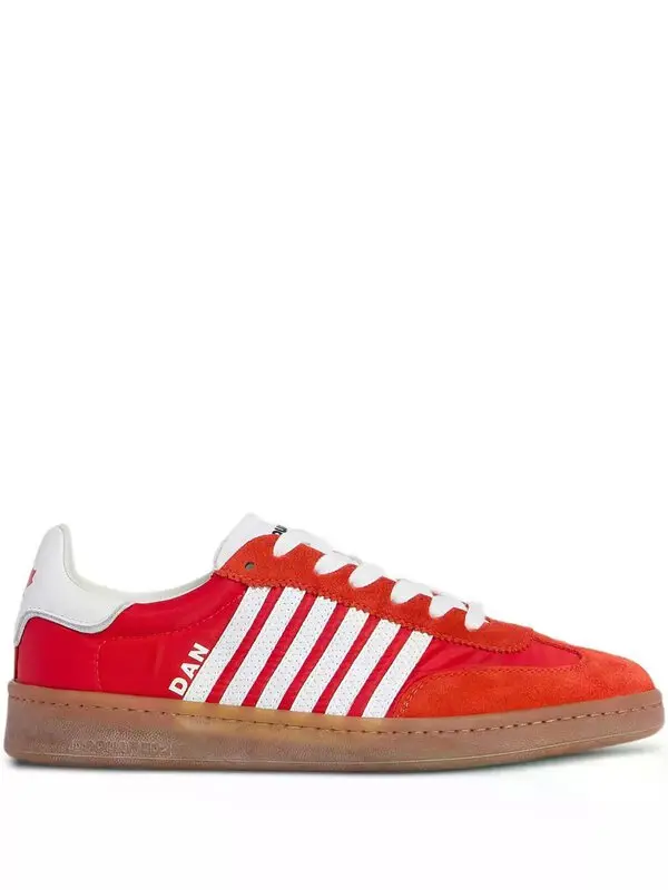 Dsquared2 Boxer Low Top Sneakers - Red