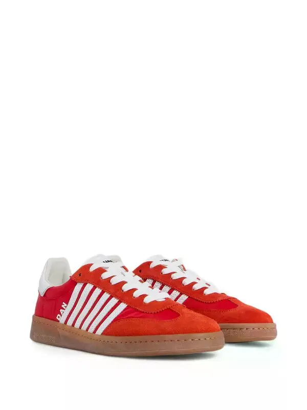 Dsquared2 Boxer Low Top Sneakers - Red