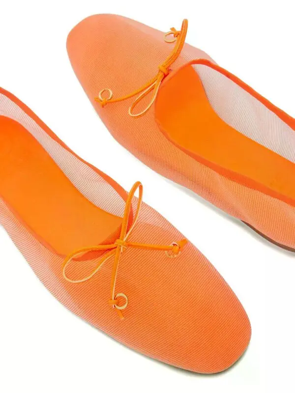 ODISSI Louise Bow-detail Ballet Flats